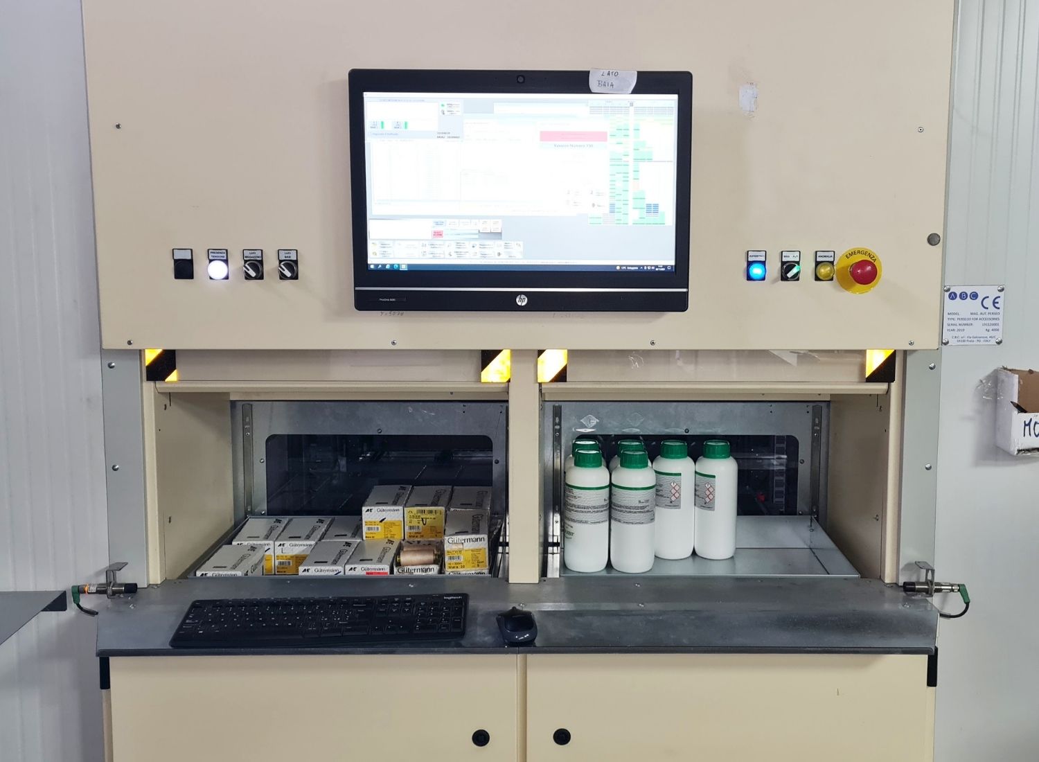 Magasin automatique pour composants - Perseo